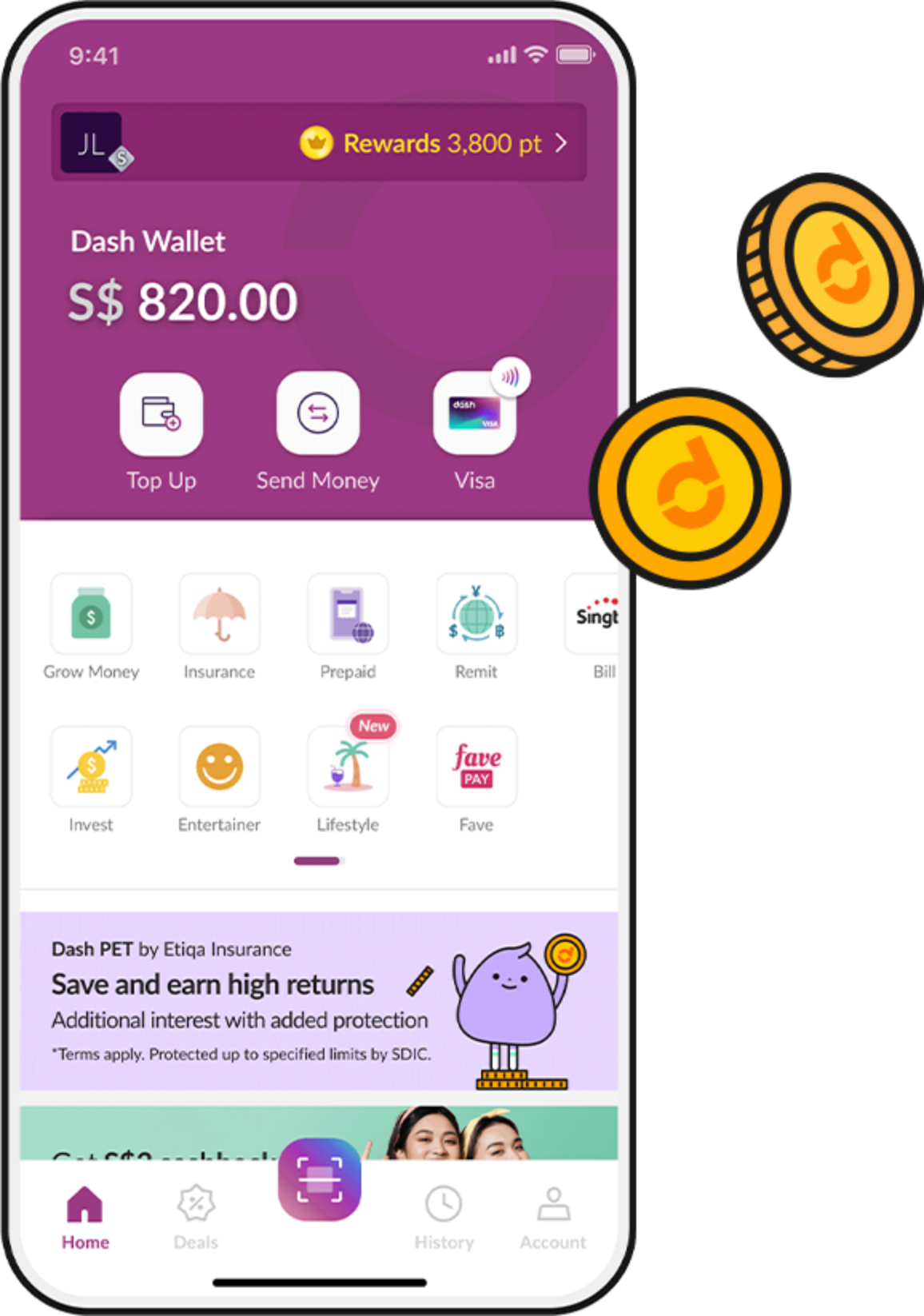 Dash Download | Singtel Dash